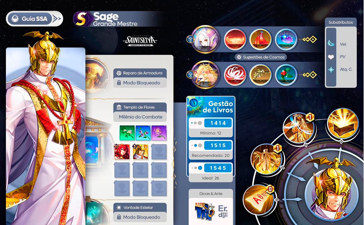 Llega El Gran Patriarca Sage A Saint Seiya Awakening Kotz Habilidades